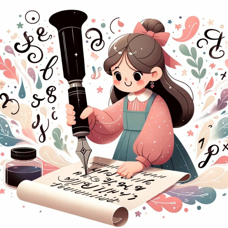 Fascinating Calligraphy Fun Facts for Kids: Discover the Art of ...