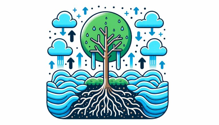 How does transpiration occur?