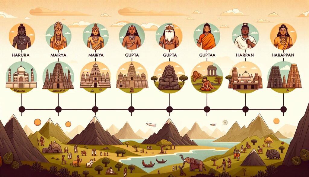 How many civilizations were in ancient India?