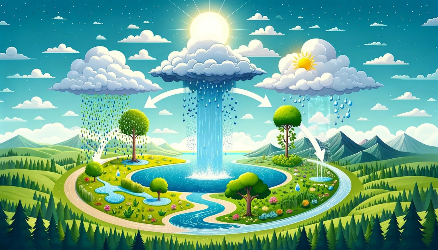 Precipitation Water Cycle