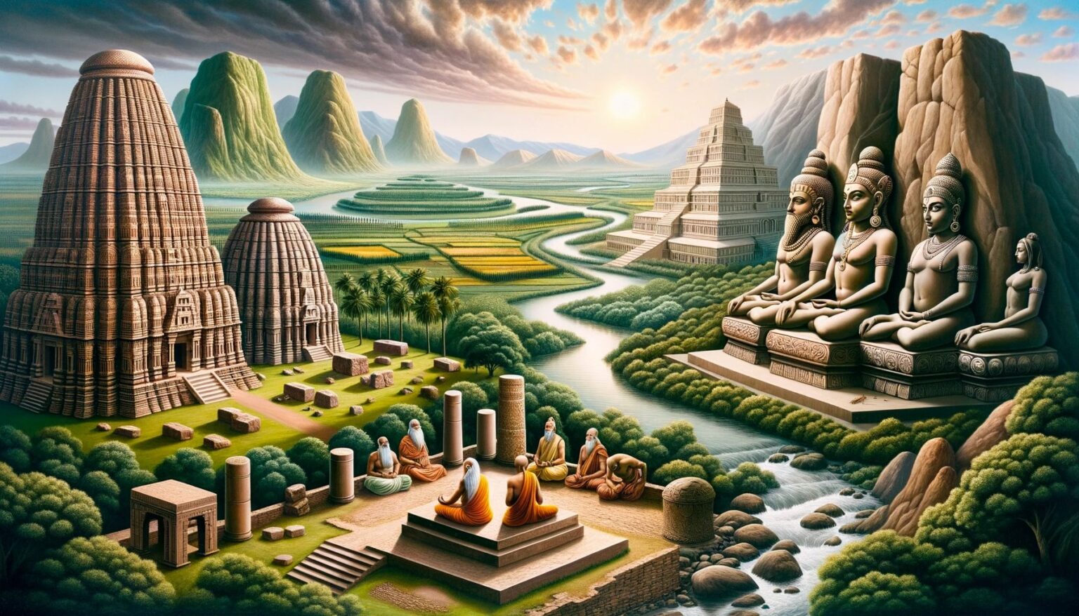 What are the 3 civilizations in India?
