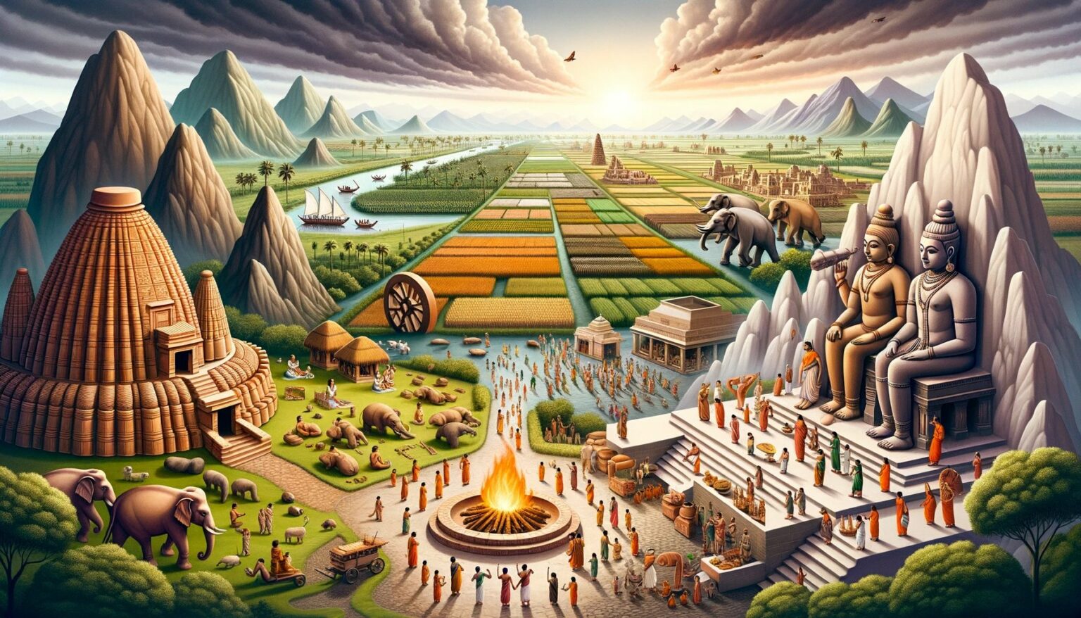 What are the 3 civilizations in India?