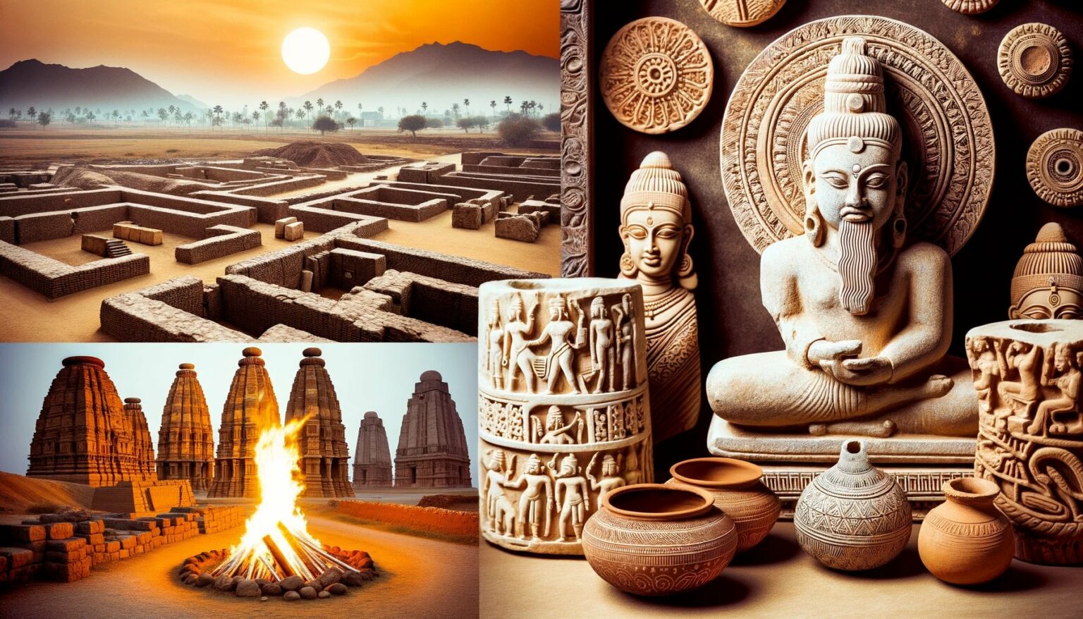 What are the 3 civilizations in India?