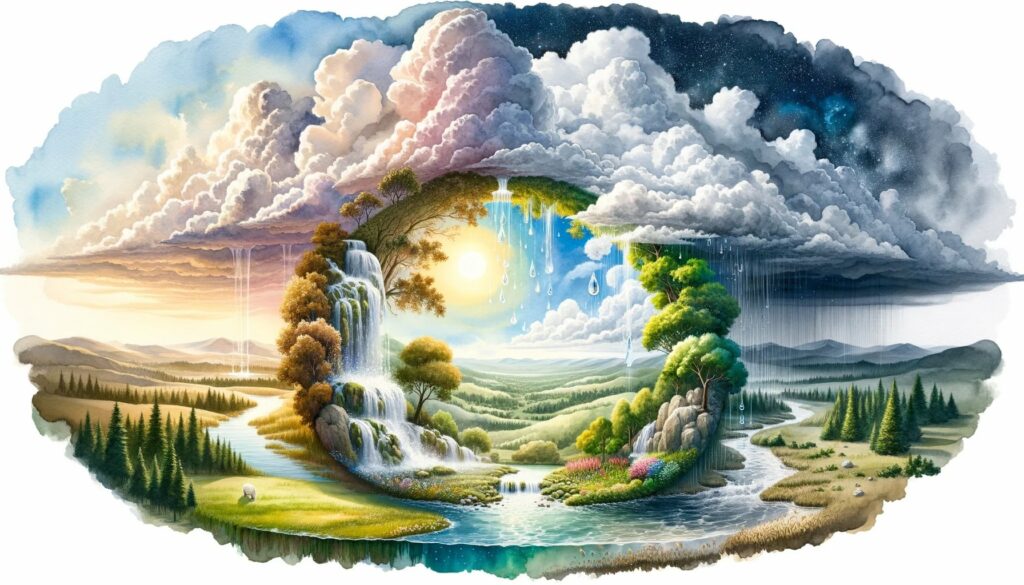 What are the 4 Stages of the Water Cycle?