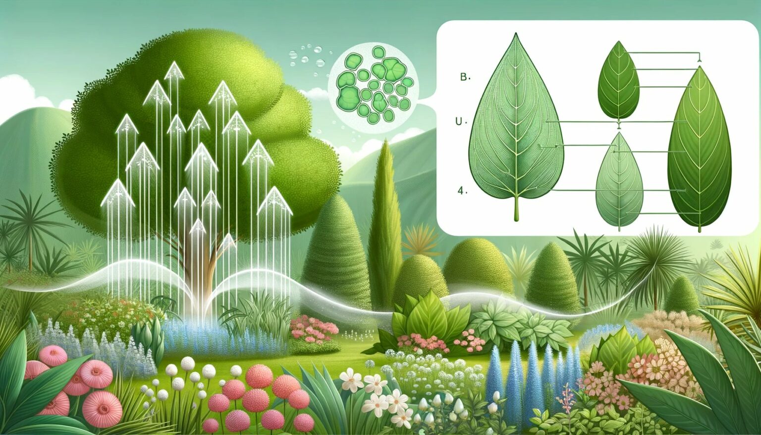 How does transpiration occur?