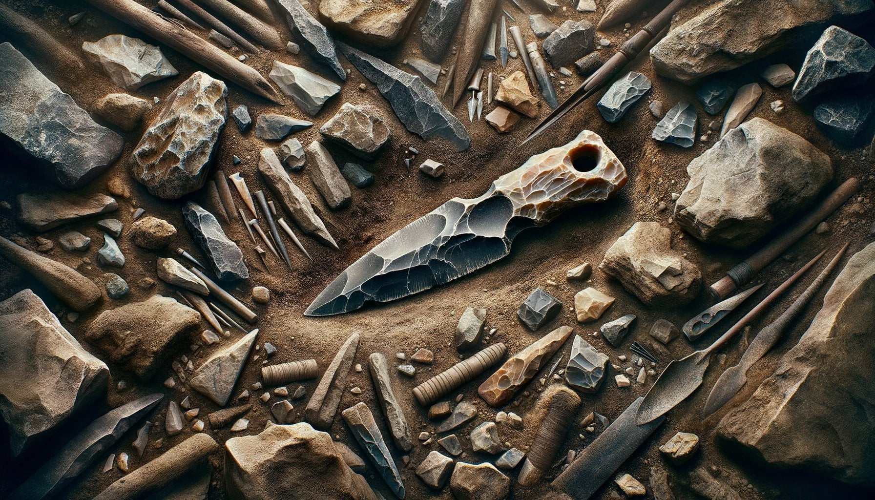 What is the most ancient knife?
