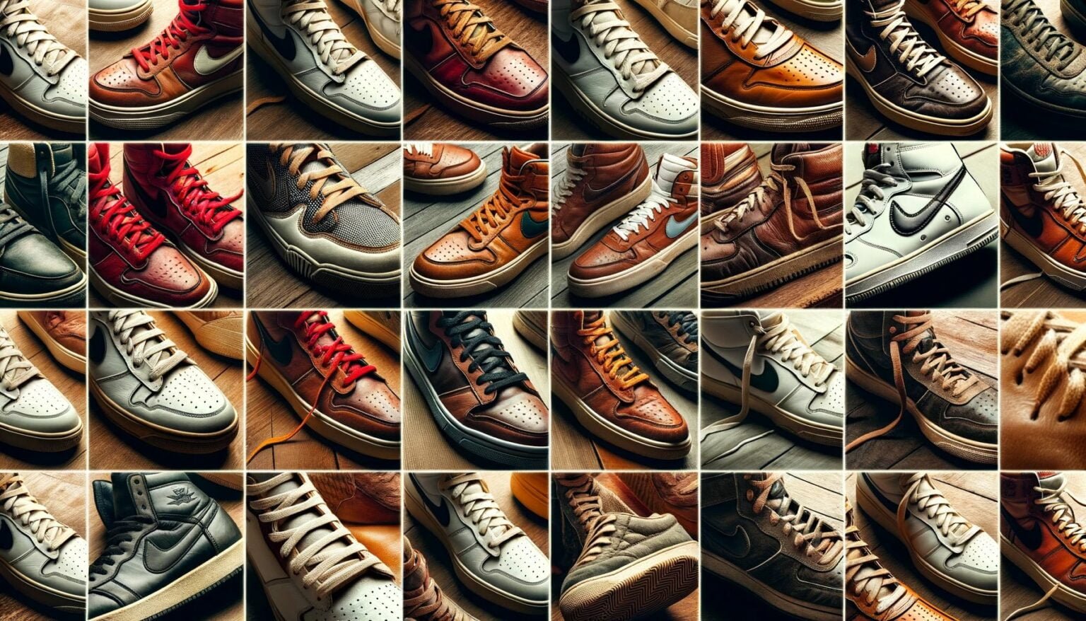 What were the old basketball shoes?