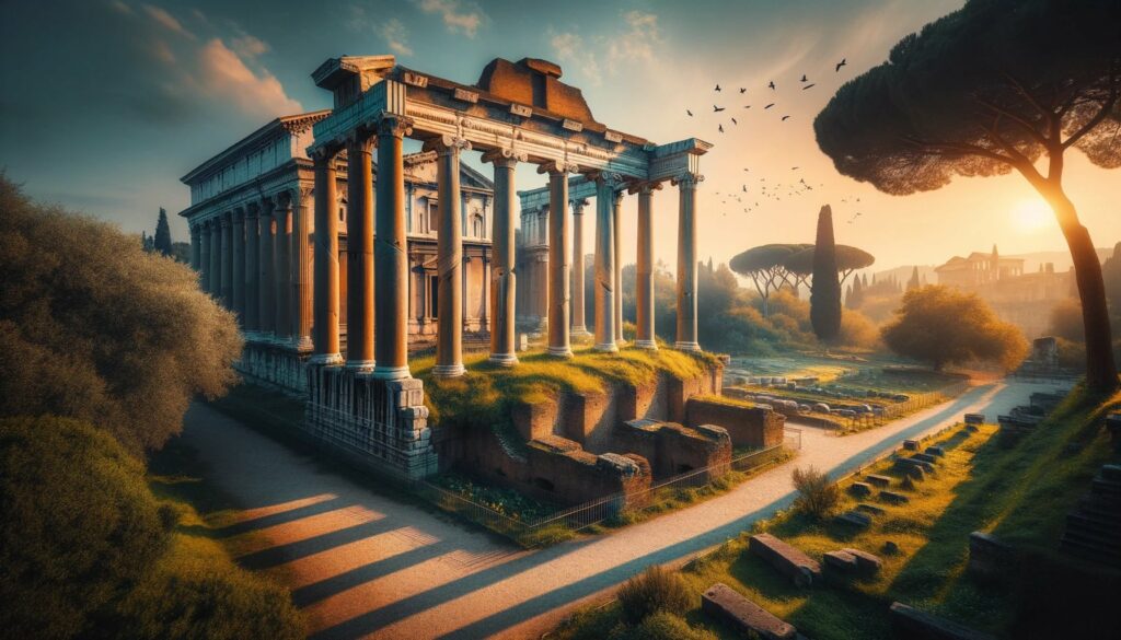 Unveiling the Mysteries: Ancient Roman Temples in Focus