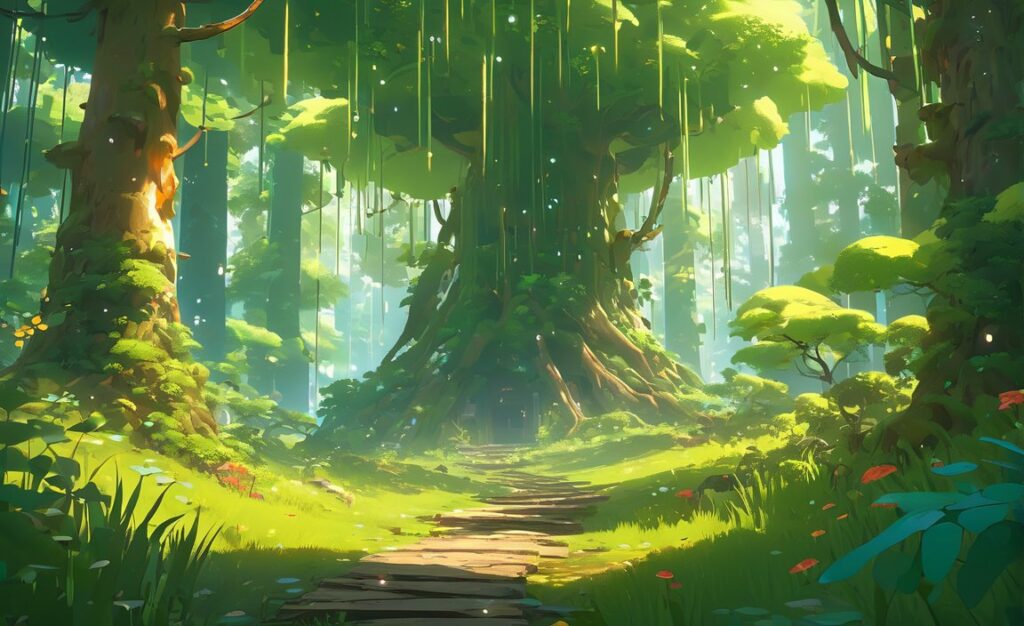 The Delicate Balance of the Forest Food Chain Ecosystem