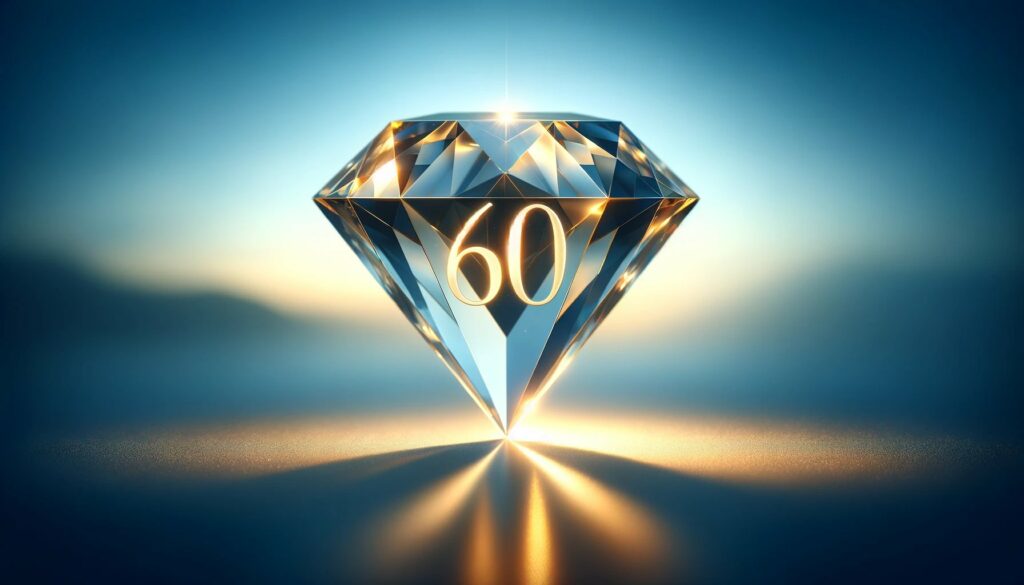 What is the symbol for 60?