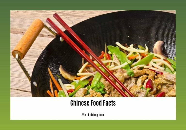 Uncovering the Savory Secrets: Exploring Fascinating Chinese Food Facts