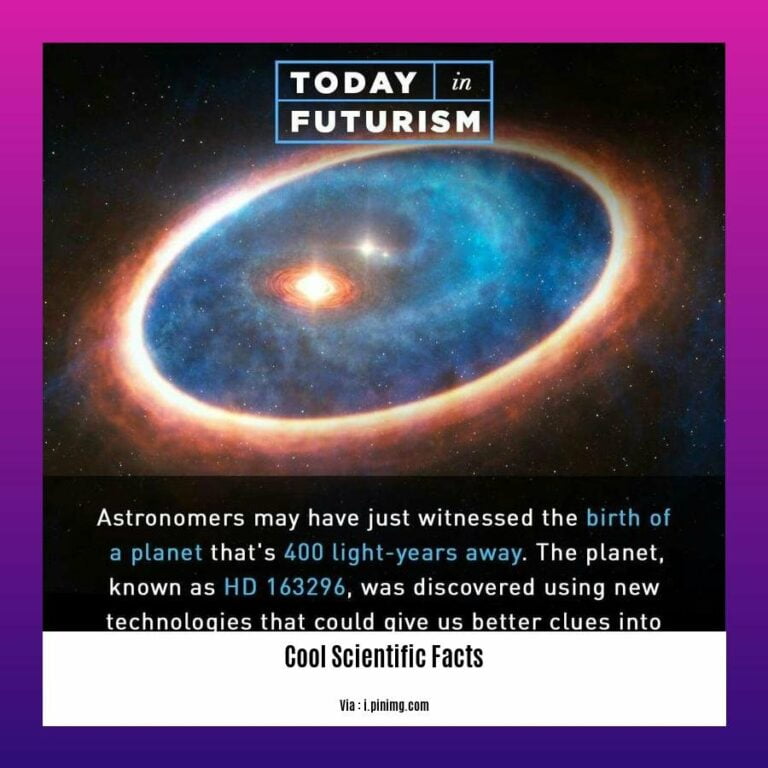 Unveiling the Cosmos: A Journey into Cool Scientific Facts