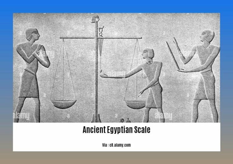 Ancient Egyptian Scale: Unveiling the Secrets of Measurement in ...