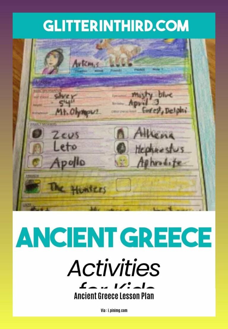 Immersive Ancient Greece Lesson Plan: Unraveling the Legacy of a ...