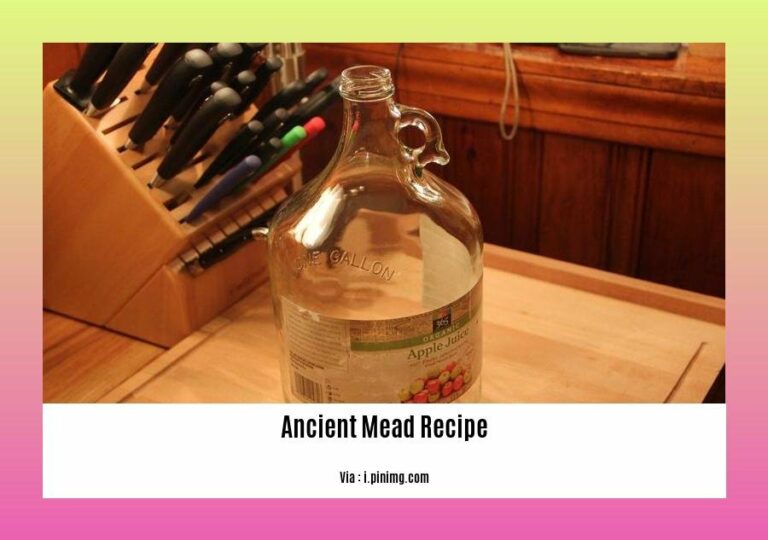 - Unveiling the Secrets of Ancient Mead Recipes: A Journey Through Time