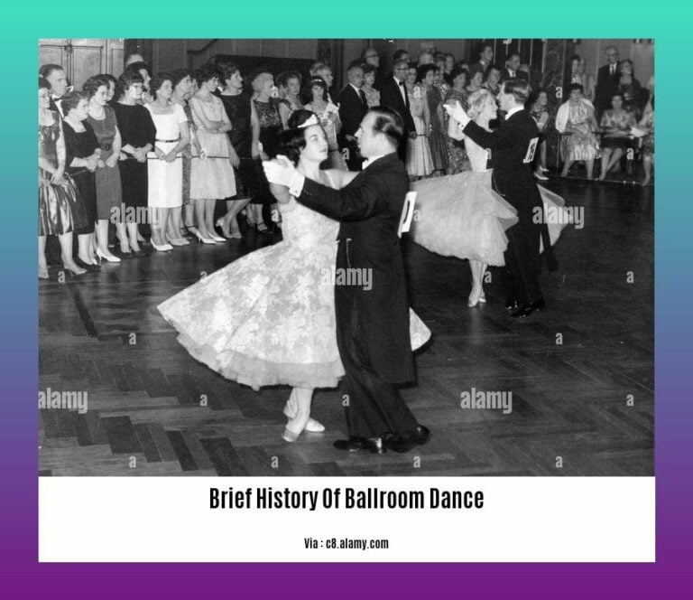 Dancing Through Time: A Brief History of Ballroom Dance