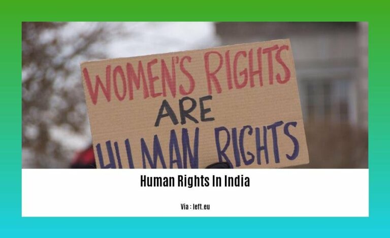 The Evolution of Human Rights in India: A Comprehensive Analysis of ...