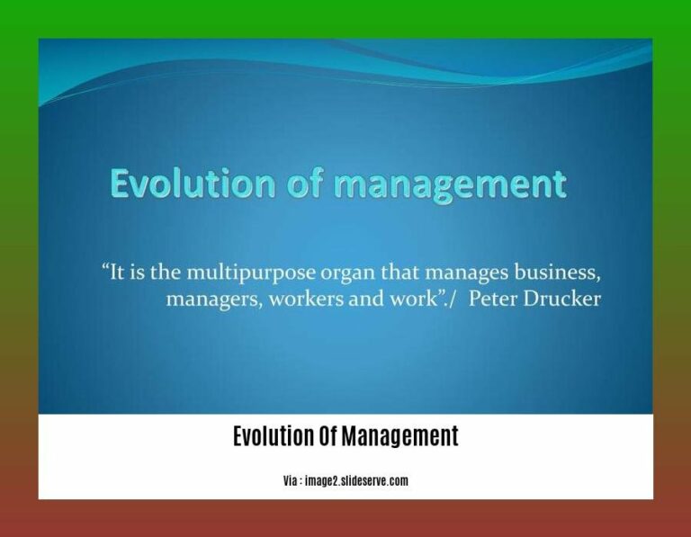 Exploring the Evolution of Management: A Comprehensive Analysis of ...