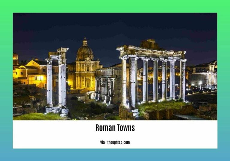 Unearthing the Magnificence: Exploring the Allure of Famous Roman Towns