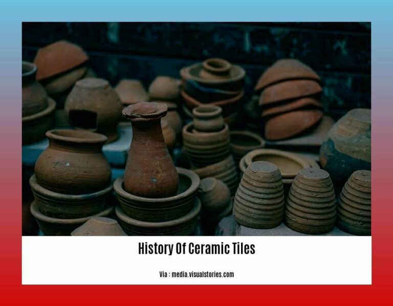 A Journey Through Time: Exploring the Rich History of Ceramic Tiles