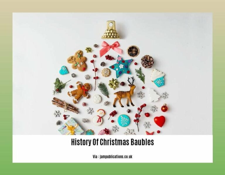 A Journey Through Time: The History of Christmas Baubles