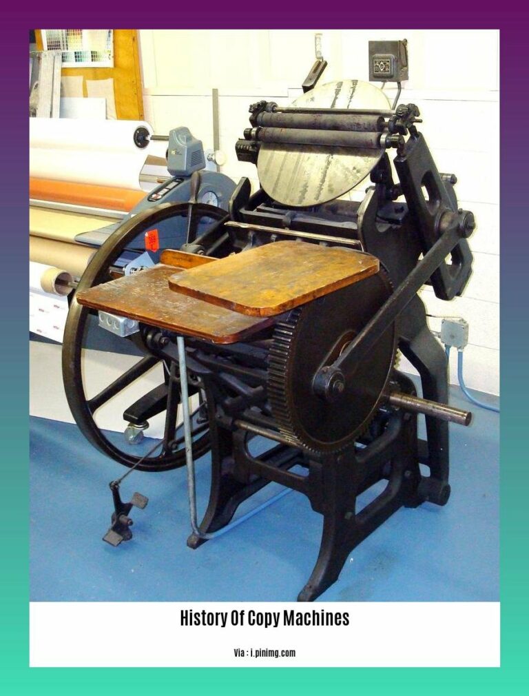 A Technological Journey: Tracing the History of Copy Machines and Their ...