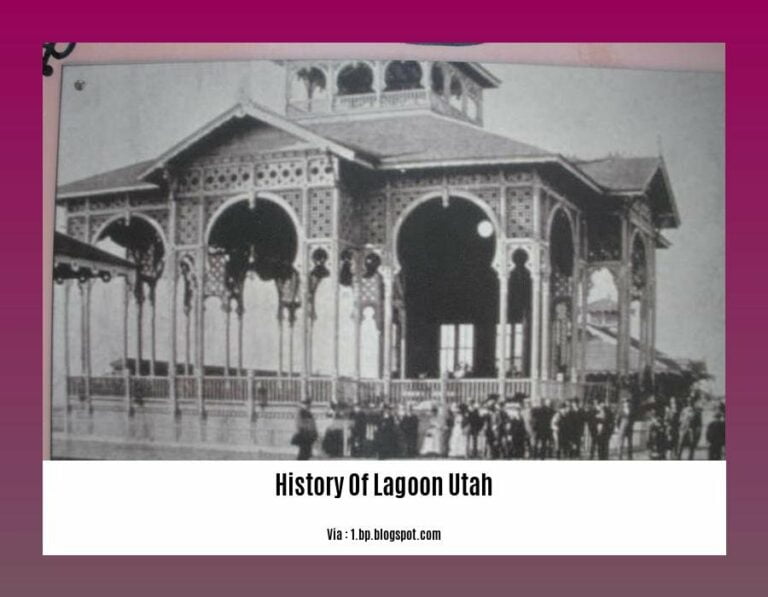 [History of Lagoon Utah] Unveiled: A Journey Through Time
