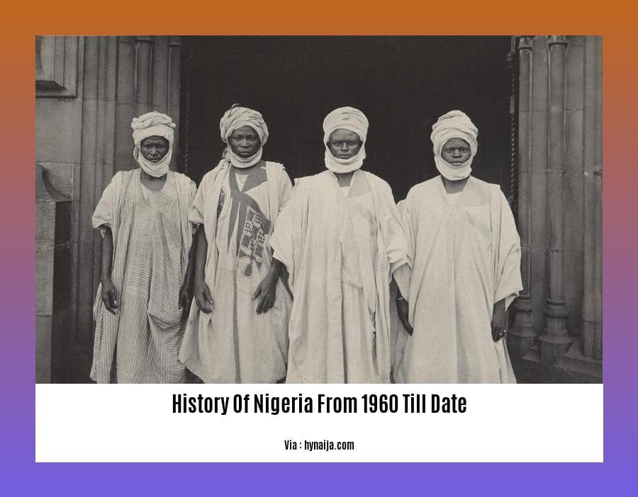 A Journey Through Time: Exploring the History of Nigeria from 1960 till Date