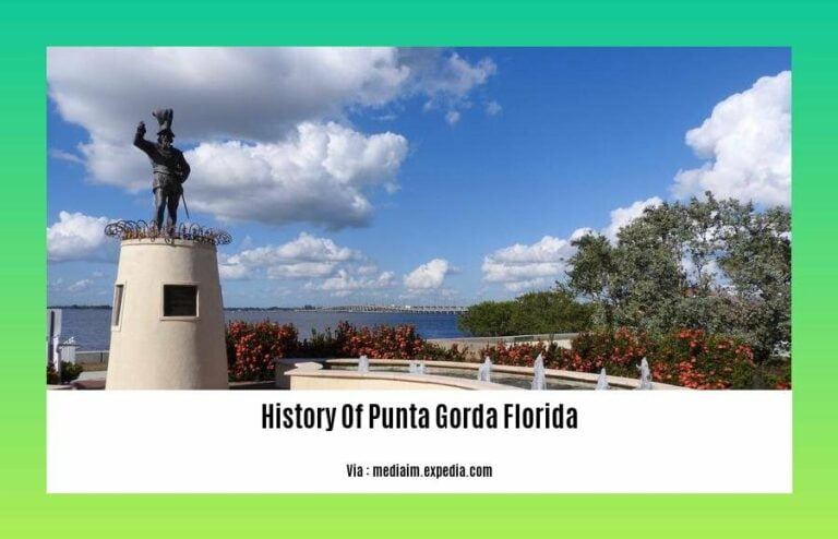 - A Journey Through Time: Unveiling the History of Punta Gorda, Florida