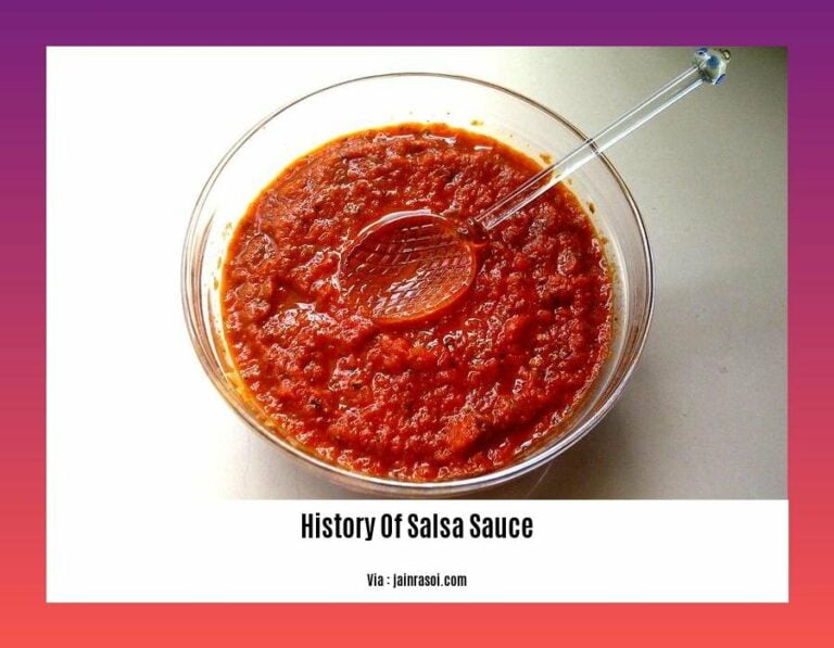A Spicy Saga: Unveiling the History of Salsa Sauce