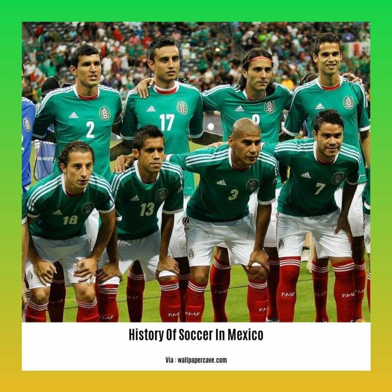 - The History of Soccer in Mexico: From Humble Beginnings to Global ...