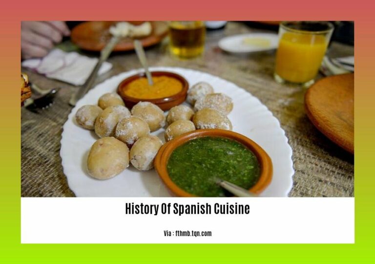 A Culinary Journey through Time: Exploring the Rich History of Spanish ...