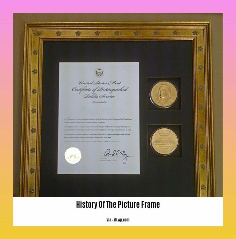 A Journey Through Time: Exploring the History of the Picture Frame