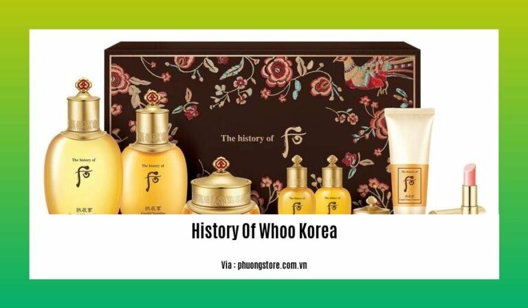 Embracing Korean Luxury: Unveiling the History of Whoo Korea's Unique ...