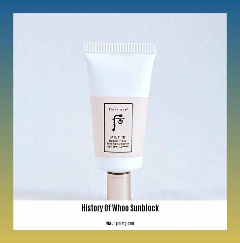 Unveiling the History of Whoo Sunscreen: A Journey Through Innovation ...