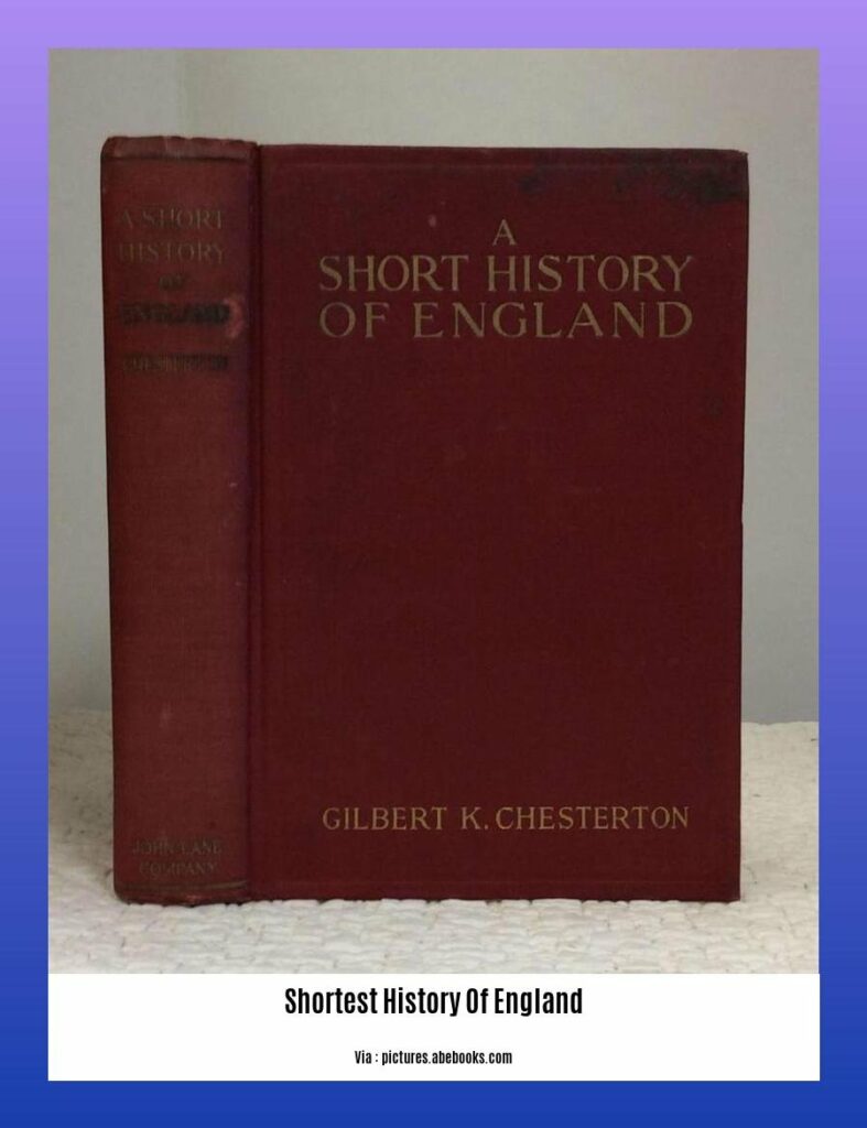 A Historian's Perspective: The Shortest History of England