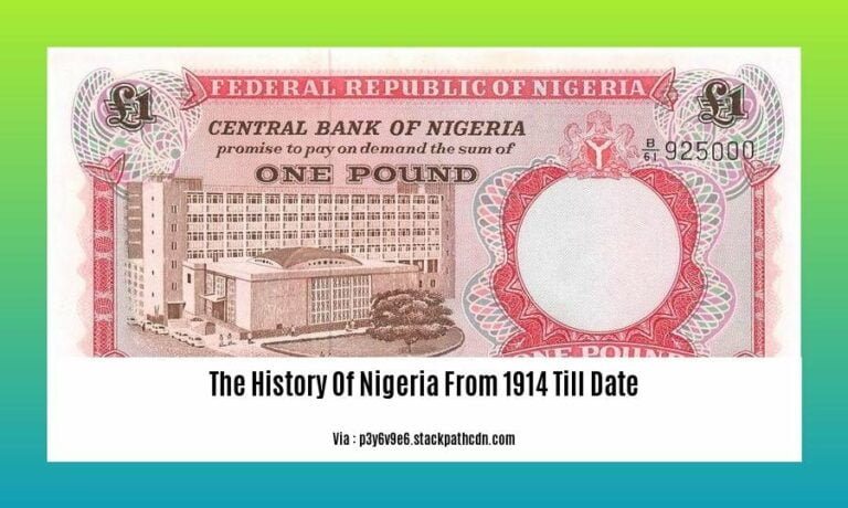 The History of Nigeria from 1914 till Date: A Journey of Triumphs ...