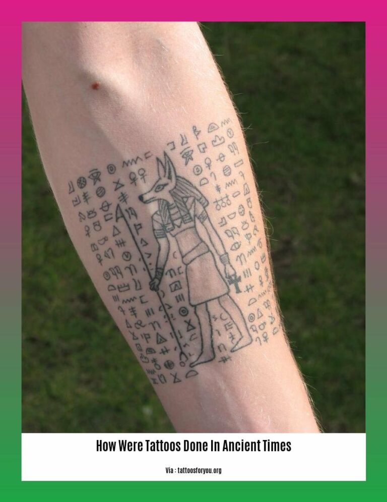 - How Were Tattoos Done in Ancient Times: Unveiling the Methods and ...