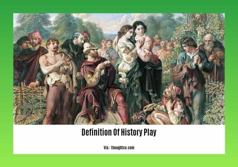 Unraveling the Legacy: A Definition of History Play