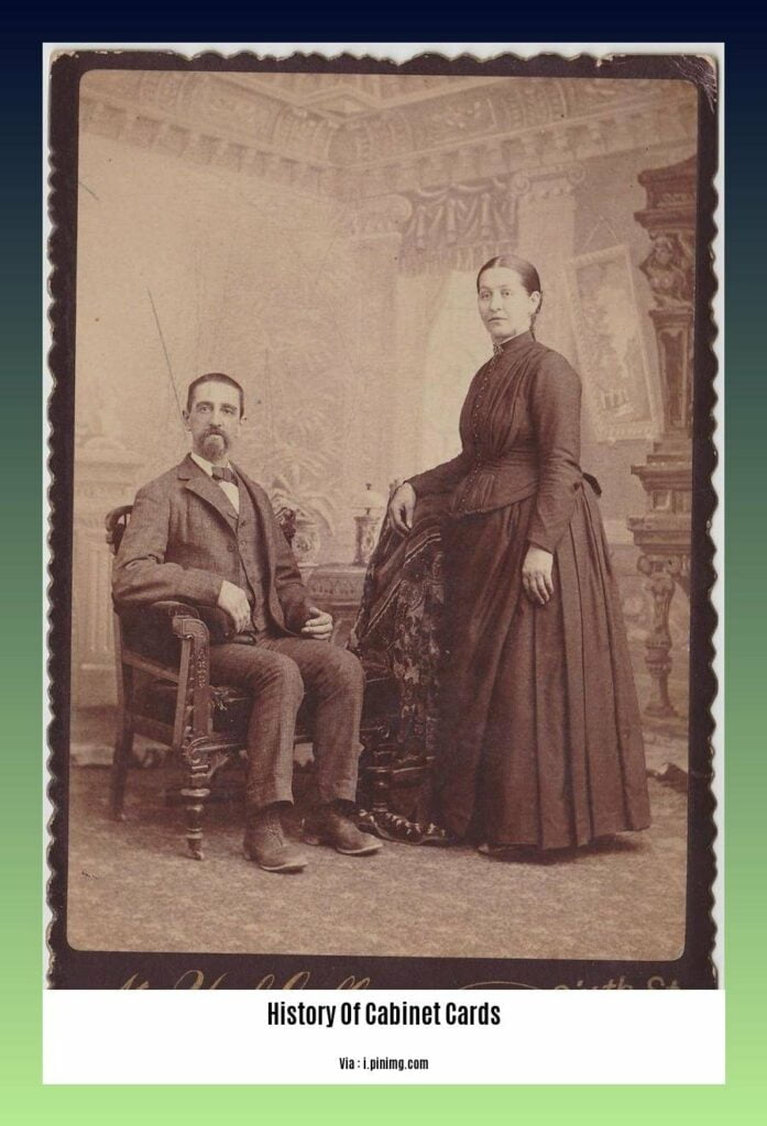 A History of Cabinet Cards: Capturing Memories in the 19th Century