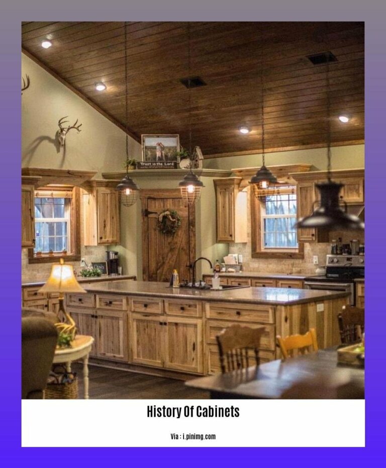 A Journey Through Time: History of Cabinets