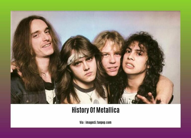 - A Journey Through the History of Metallica