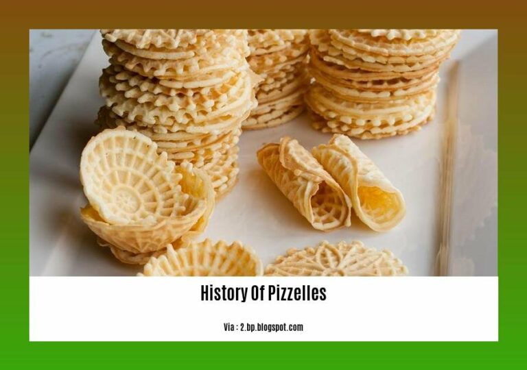 - An Epicurean Journey: The History of Pizzelles