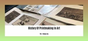 A Journey Through Time: Exploring the History of Printmaking in Art