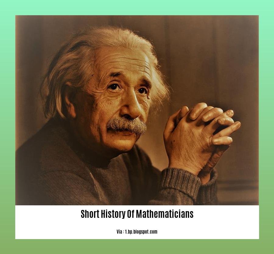 A Short History of Mathematicians A Short History of Mathematicians