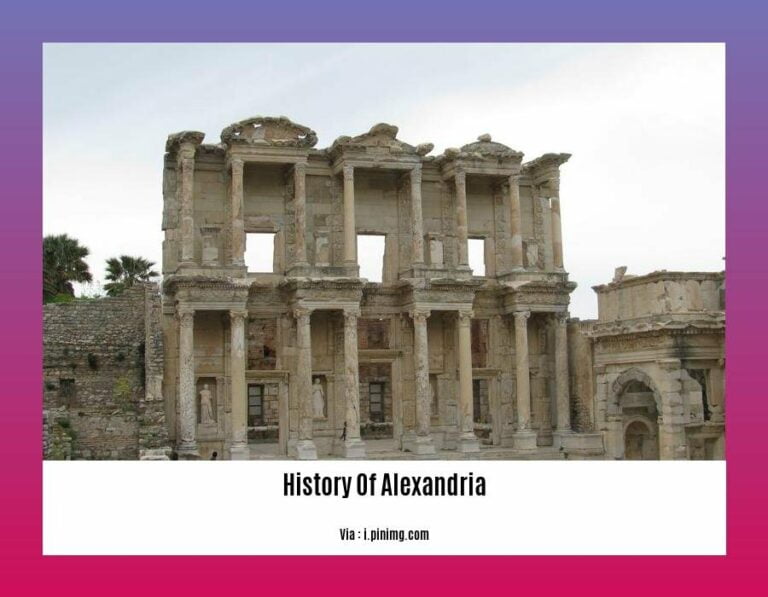 The History of Alexandria: An Enigmatic Tapestry of Antiquity