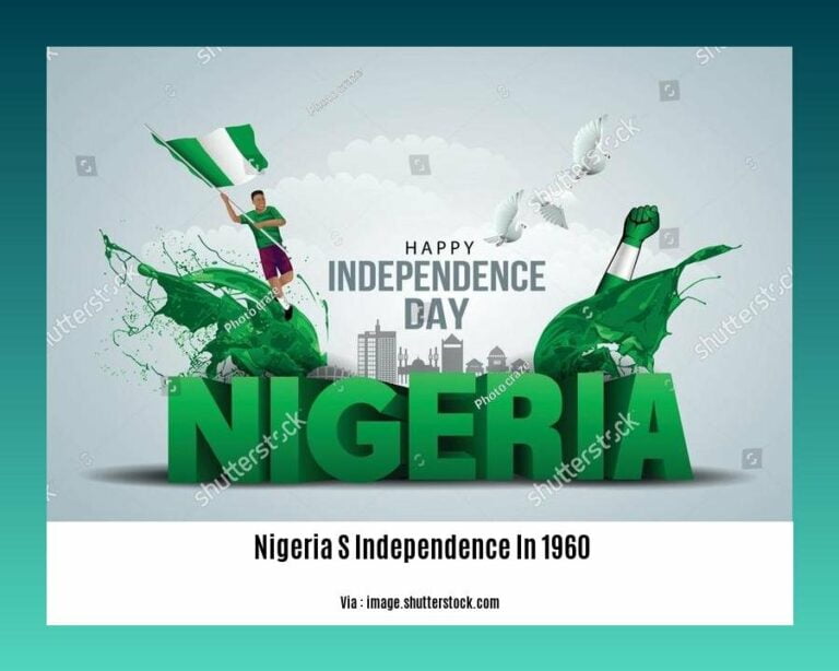 Nigeria's Momentous Independence in 1960