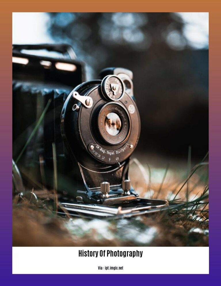 The History of Photography: Exploring the Evolution of an Art Form
