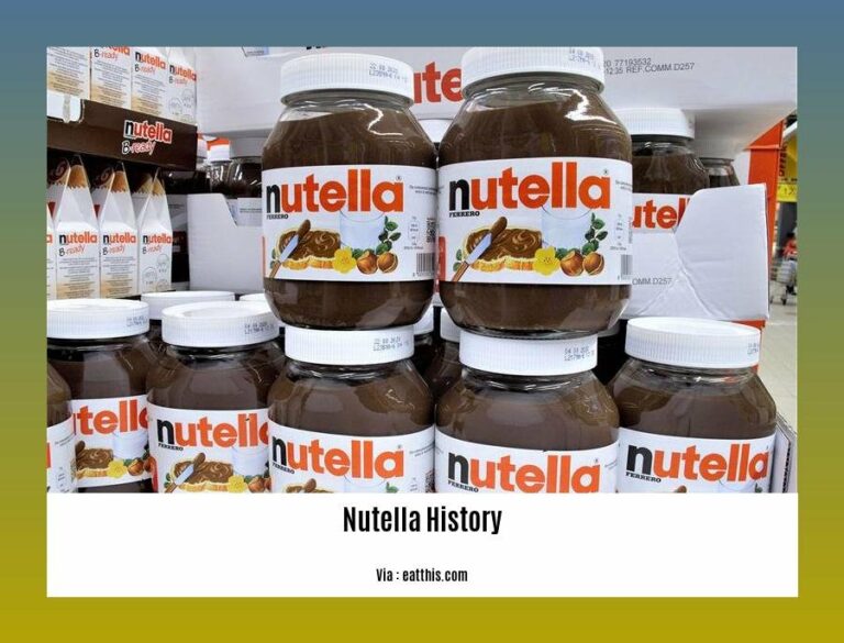 The History of Nutella: From Humble Beginnings to Global Triumph