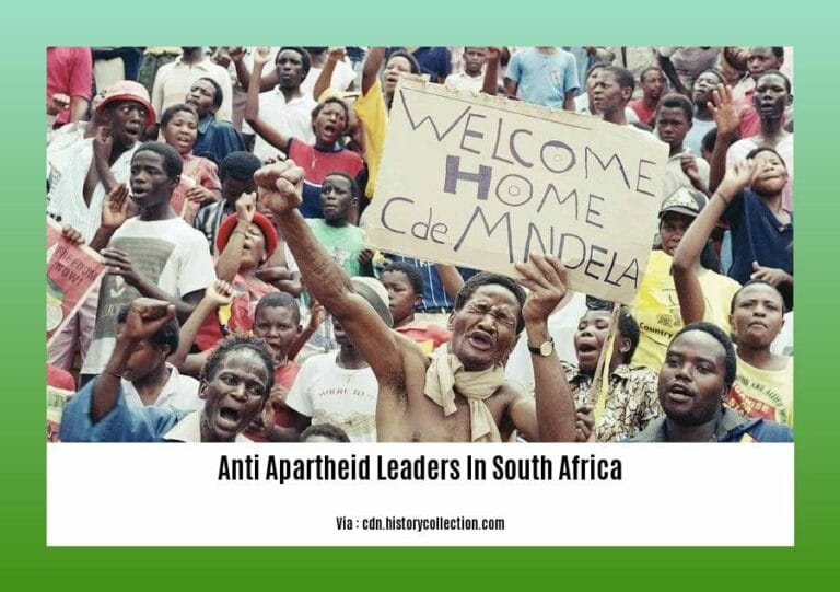 Influential Voices Against South African Apartheid: A Historical ...